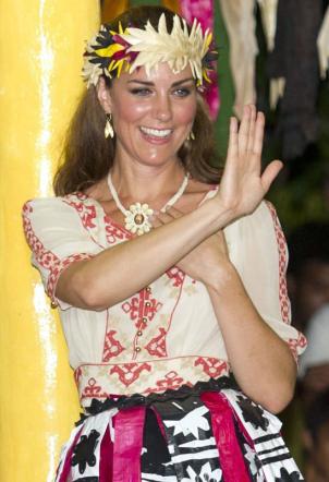 WILLIAM AND KATE TRIBAL DANCE TO FORGET SCANDAL